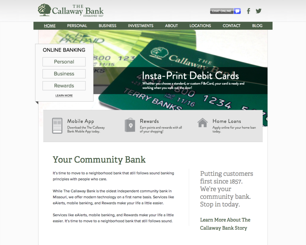 tcb website 01 | The Callaway Bank